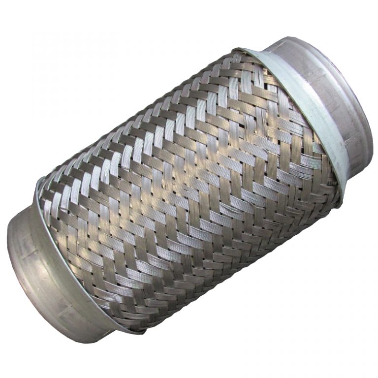 Exhaust Flex Pipe 3.5″ x 8″ 2 Ply Stainless Steel